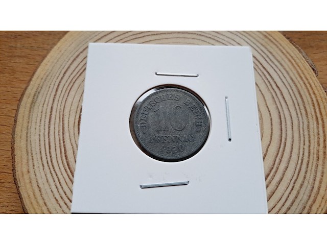 NEMACKA 10 PFENNIG 1920 GODINA