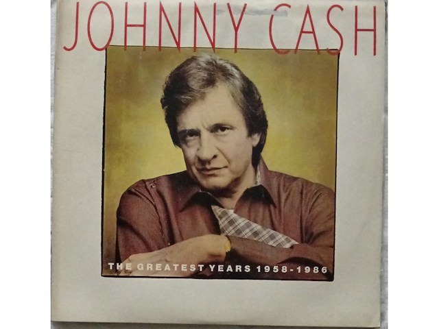 JOHNNY CASH - 2LP The greatest years 1958-1986