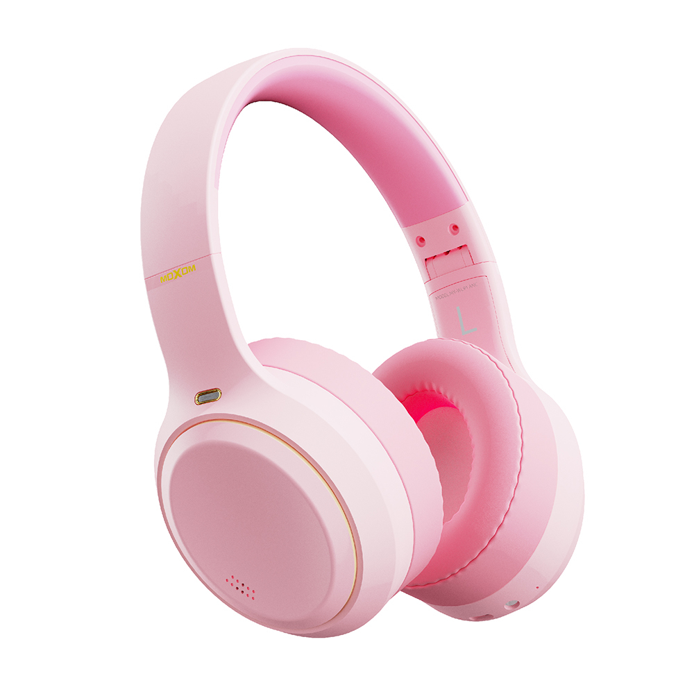 Slusalice bluetooth Moxom MX-WL91 ANC pink (MS)