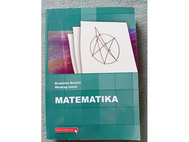 Branislav Boričić Miodrag Ivović Matematika