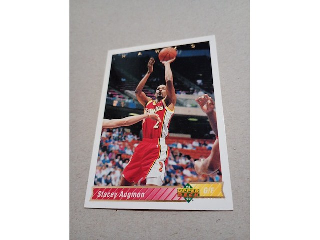 Kartica nba upper deck  1992/93 stacey augmon 91