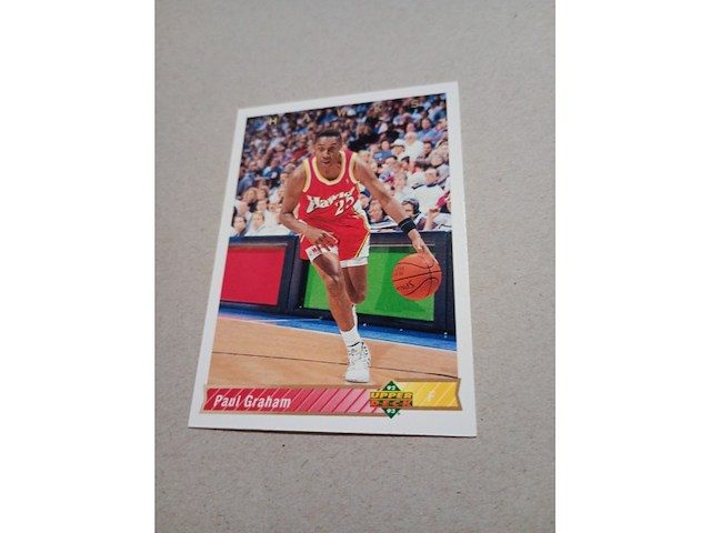 Kartica nba upper deck  1992/93 paul graham 337