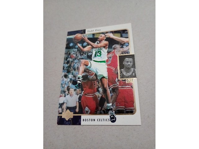 Kartica nba upper deck sp 1995/96 todd day 8
