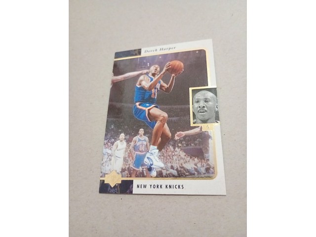Kartica nba upper deck sp 1995/96 derek harper 89