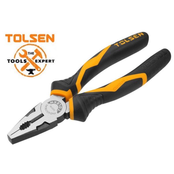 TOLSEN Klešta kombinovana 180 mm INDUSTRIAL