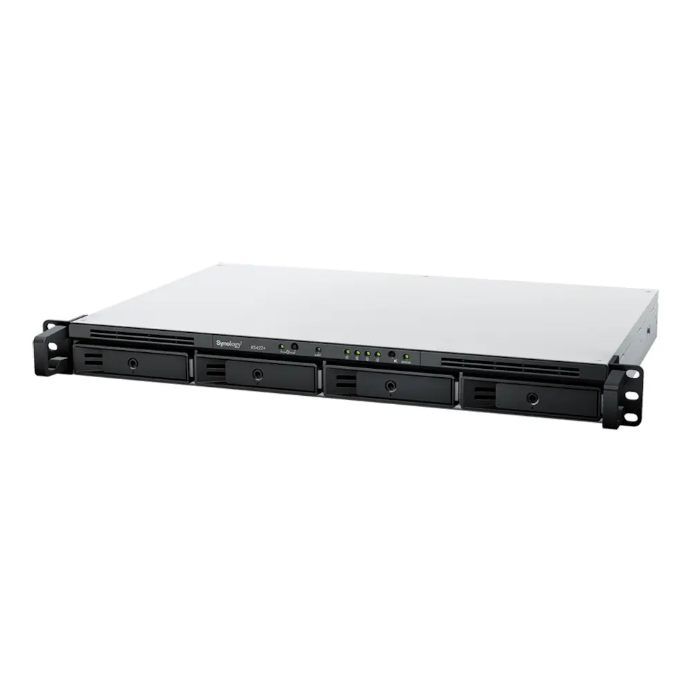 SYNOLOGY NAS uređaj RS422+ AMD Ryzen R1600 2GB DDR4 sivi