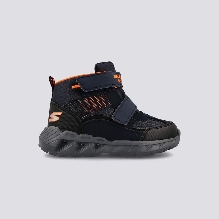 SKECHERS Čizme za dečake Magna Lights Bt, Crne
