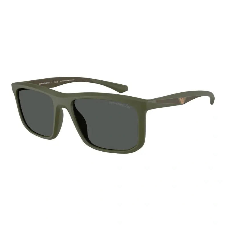 EMPORIO ARMANI Muške naočare za sunce 0EA4234U 618487 57, Tamnosive