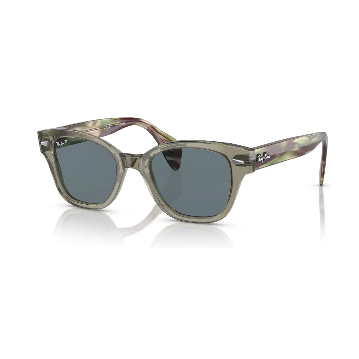 Ray-Ban Ženske naočare za sunce 0RB0880S 66353R 52, Polarizovane, Tamnosive