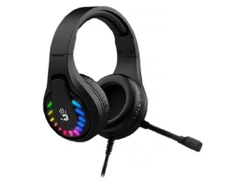 A4 TECH A4-G230P Bloody Gejmerske slušalice sa mikrofonom, Žično povezivanje, SURROUND 50mm/16ohm, USB+3,5mm. LED