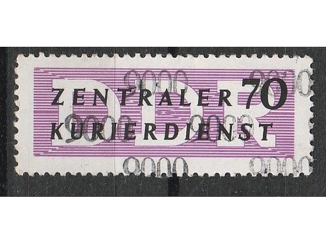 DDR - ZKD - Zentraler Kurierdienst - 1957 - MNH