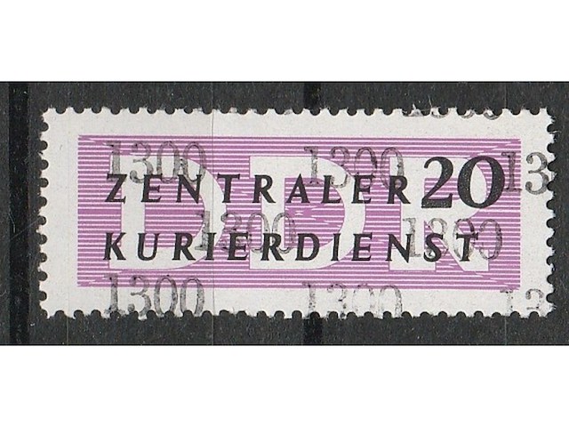 DDR - ZKD - Zentraler Kurierdienst - 1957 - MNH