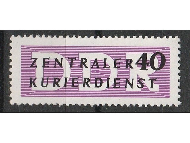 DDR - ZKD - Zentraler Kurierdienst - 1956 - MNH