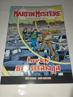 Martin Mystere br. 20 - Čovek bez sečanja