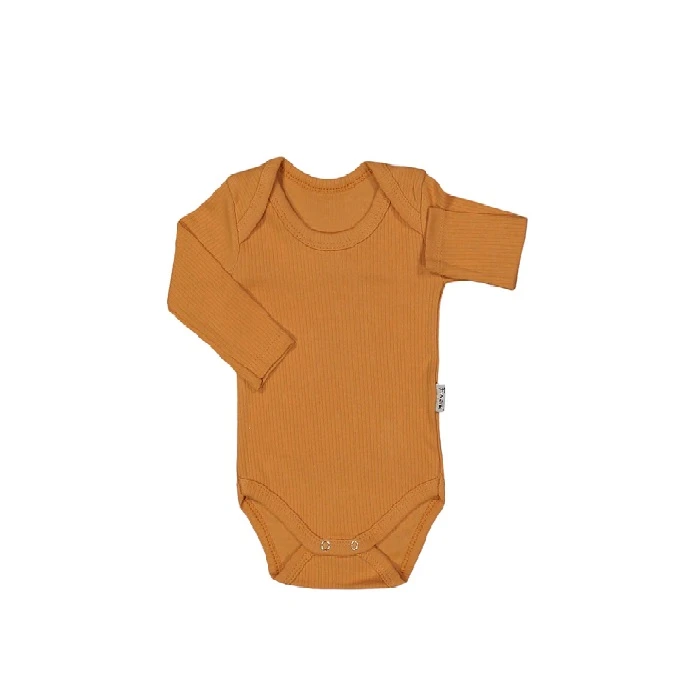 Bodi narandžasti 248118 – pamučni bodi za bebe