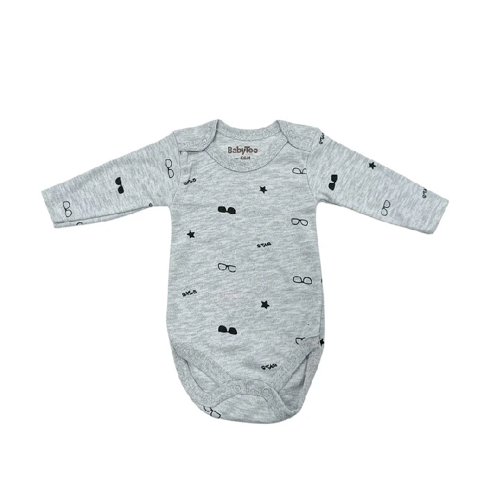 Bodi sivi 234133 – bodi za bebe