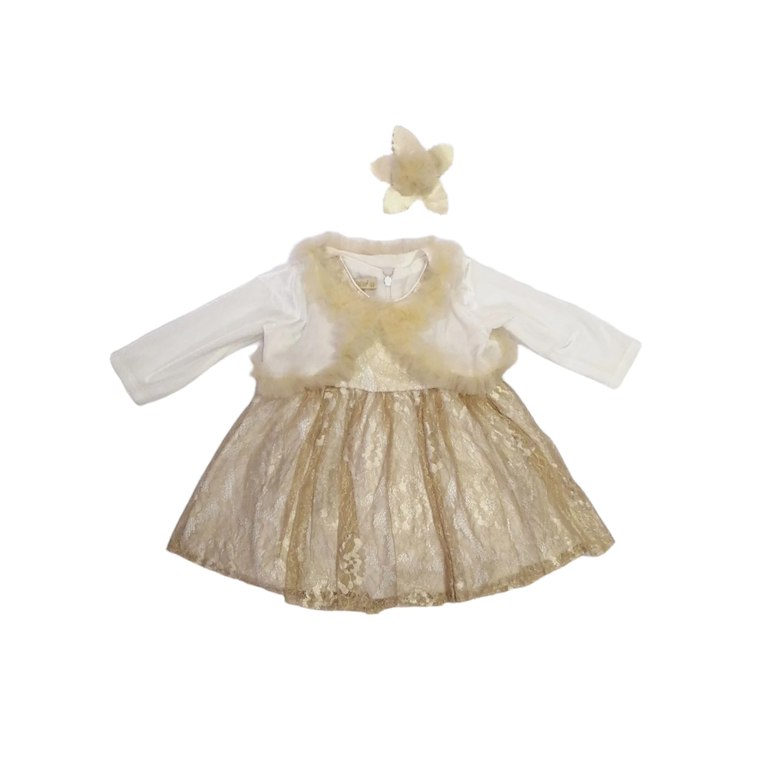 Haljina gold 10175
