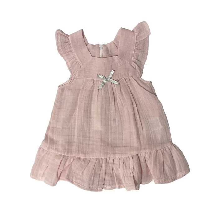 Haljina roze 3535905 – pamučna haljina a devojčice