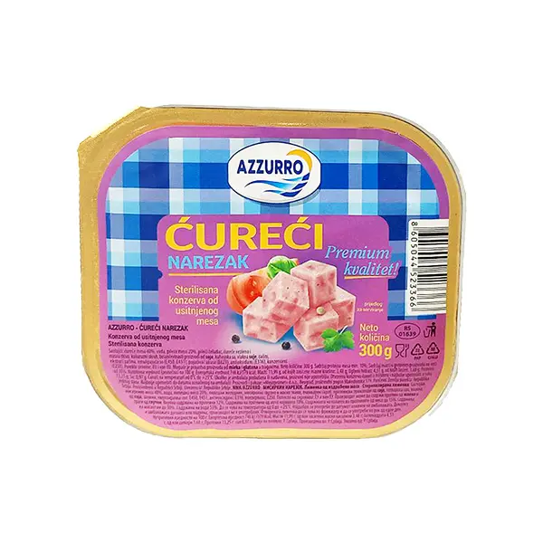 AZZURRO Ćureći narezak, 300 g