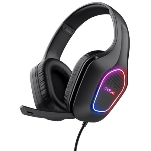TRUST GXT416 ZIROX LED slusalice Black