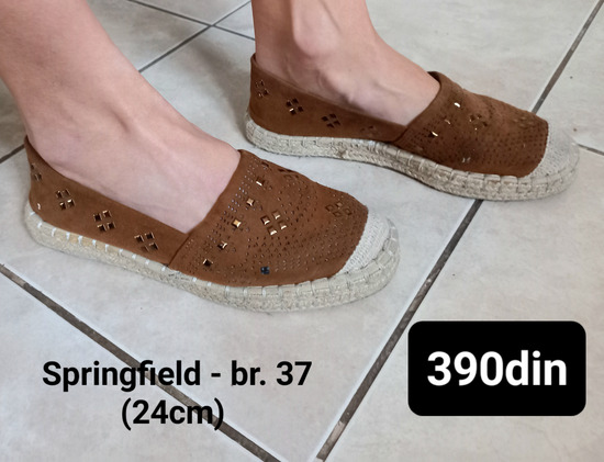 Springfield ženske espadrile braon br. 37