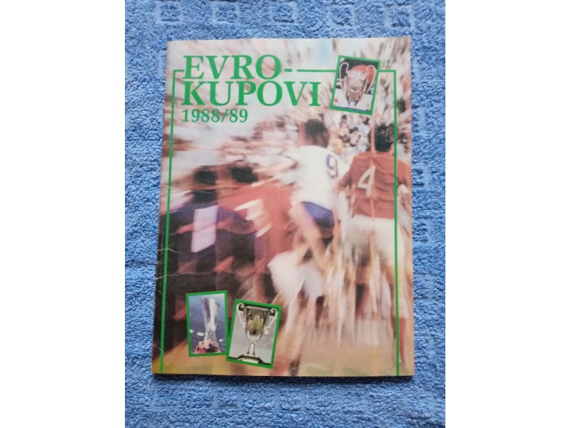 EURO KUPOVI 88/89 PUN ALBUM