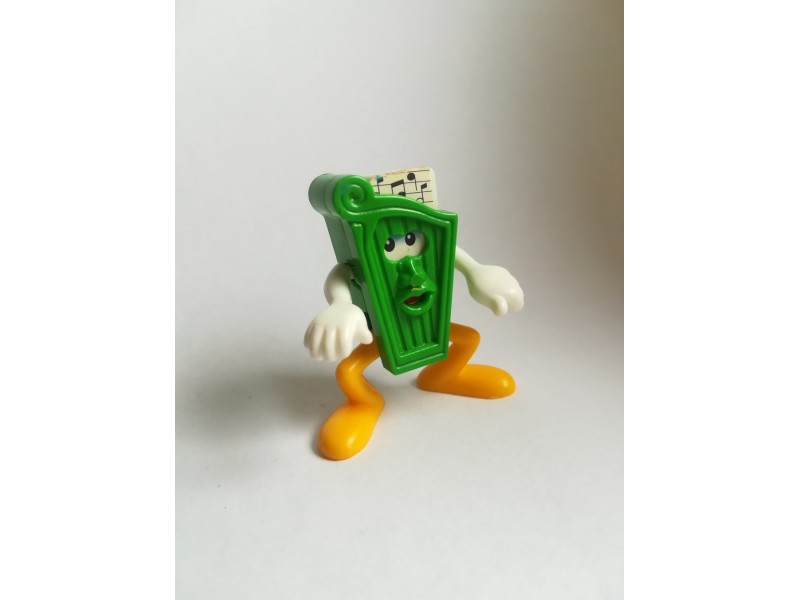 Kinder figurica K99 n.81 zelena harfa