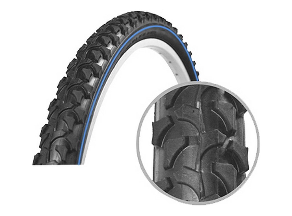 SP.16X1.75 (47-305) CRNA GUMA PLAVA LINIJA VELOTYRE ##