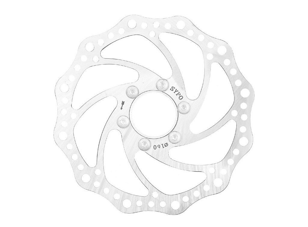 DISK ZA DISK KOČNICE SA ADPTEROM NA NAVOJ 160 MM SYPO