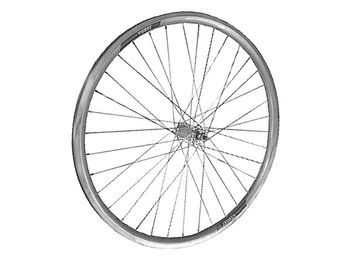 PREDNJI TOČAK 28 X 1.3/8 ALU GLAVA MAŠINSKI LEŽAJ DUPLI OBRUČ