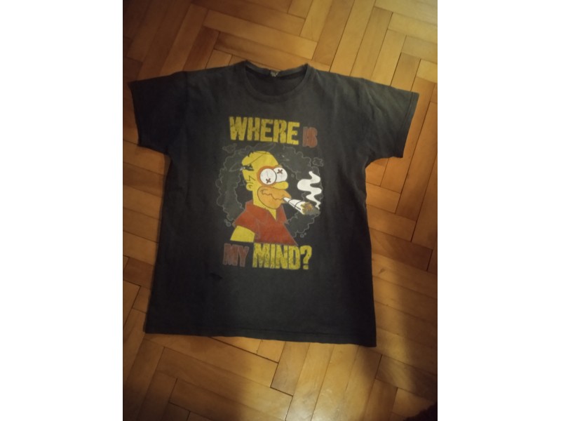simpsons graphic print majica