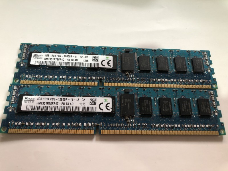 2x4gb DDR3 Hynix Br.D6