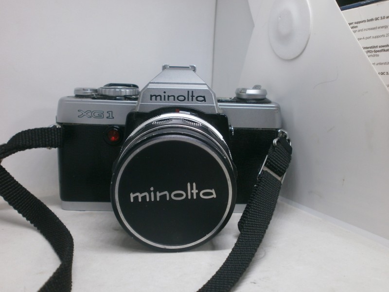 Minolta XG-1 sa MC Rokkor-PF 1.7 55mm
