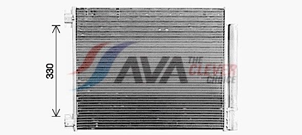 Hladnjak klime, kondenzator AVA QUALITY COOLING RT5653D