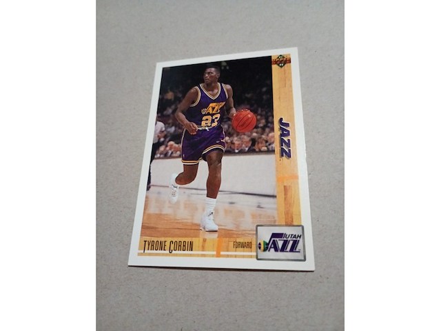 Kartica nba upper deck  1991/92 tyrone corbin 414