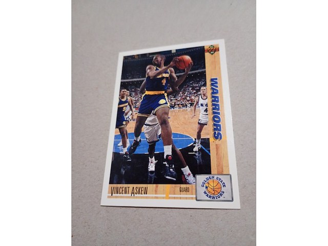 Kartica nba upper deck 1991/92 vincent askew 410