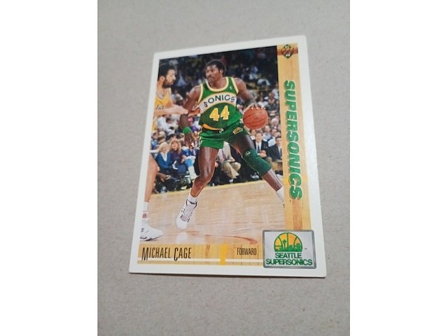 Kartica nba upper deck 1991/92 michael cage 127