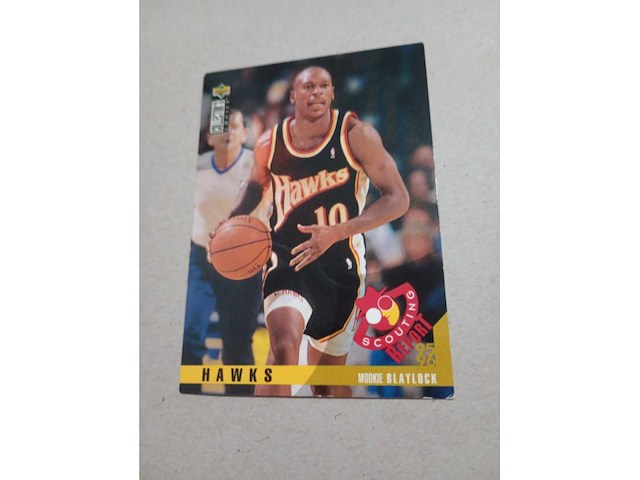 Kartica nba upper deck 1995/96 mookie blaylock br.321