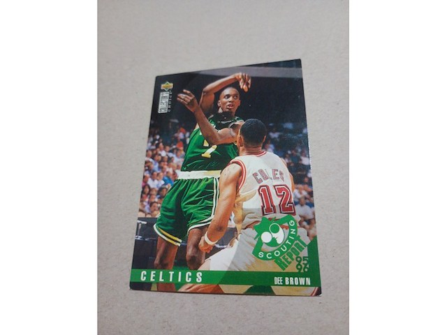 Kartica nba upper deck  1995/96 dee brown 322