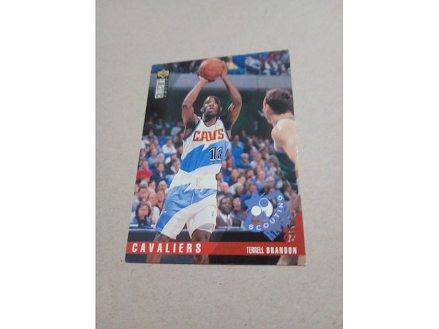 Kartica nba upper deck 1995/96 terrell brandon br.325
