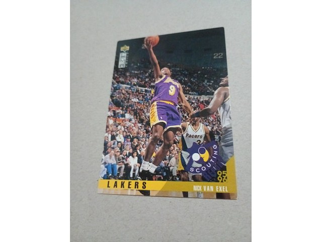 Kartica nba upper deck 1995/96 nick van exel br.333