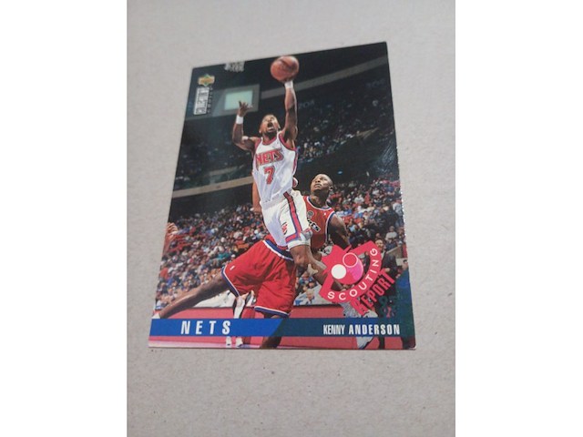 Kartica nba upper deck 1995/96 kenny anderson br.337