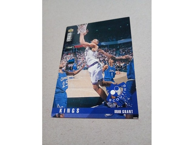 Kartica nba upper deck 1995/96 brian grant br.343