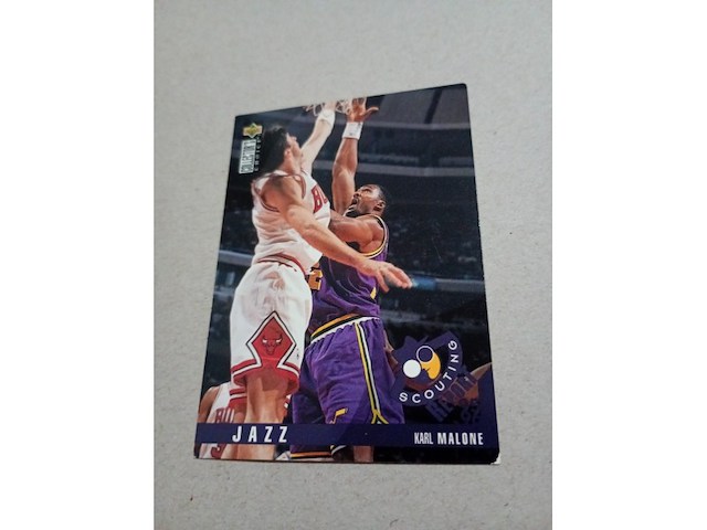 Kartica nba upper deck 1995/96 karl melone br.347