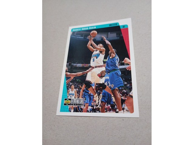 Kartica nba upper deck 1997/98 shareef abdur-rahim 146