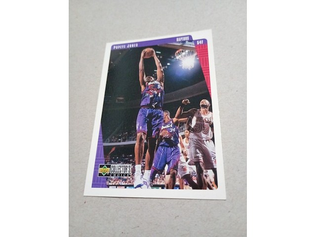 Kartica nba upper deck 1997/98 popeye jones 138