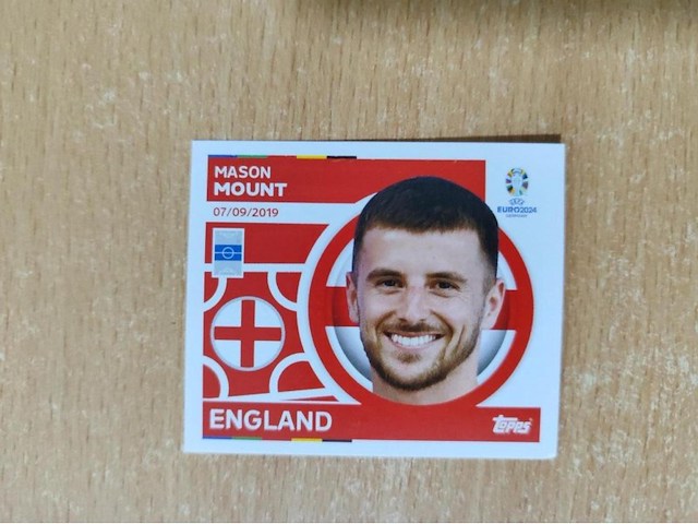 EURO 2024 sličica ENG 17