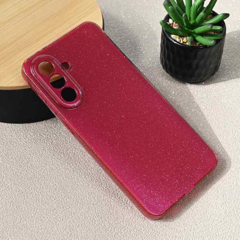 Maska Sparkle Dust za Samsung A566B Galaxy A56 5G bordo