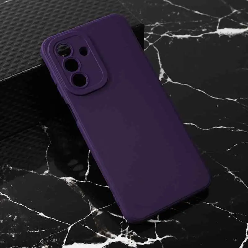 Maska Teracell Giulietta za Samsung A266B Galaxy A26 5G mat tamno ljubicasta