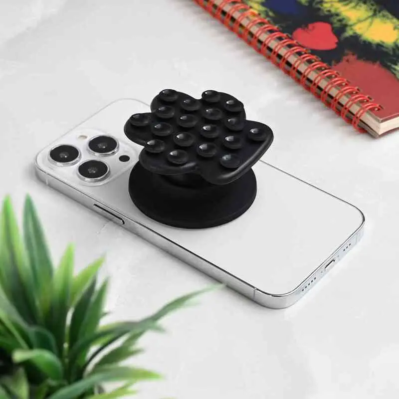 Stiker za mobilni telefon Magnetic Paw crni